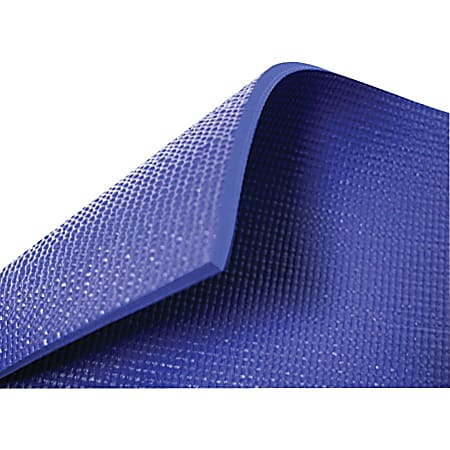 GoFit Double Thick Yoga Mat 0.3 H x 24 W x 68 Dm Sapphire Blue - Office ...