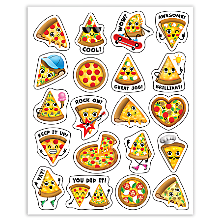 Teacher Created Resources Smelly Stickers Pizza 120 Per Pack Set Of 6 ...