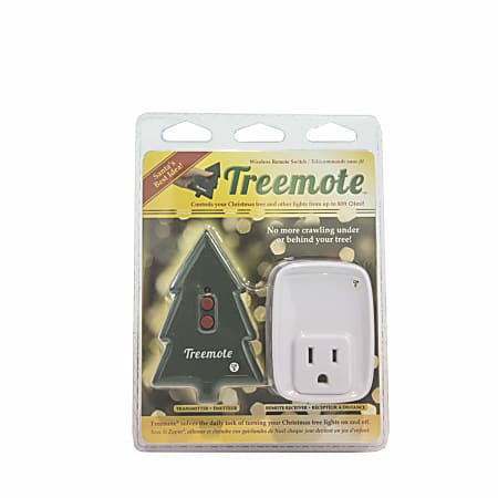 Treemote Remote Switch 8 H x 6 W x 2 14 D Green MTGJ 777 - Office Depot