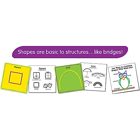 Wikki Stix Basic Shapes Cards Kit