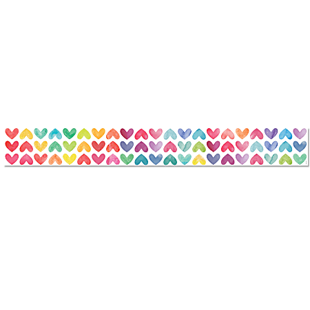 Creative Teaching Press EZ Borders Colorful Hearts 48 Per Pack Set Of 3 ...
