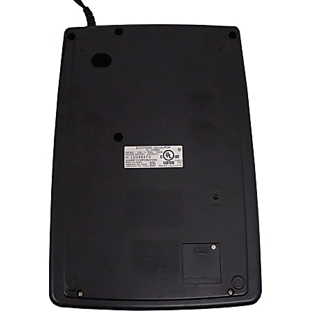 Sharp EL 2196BL Printing Calculator Black - Office Depot