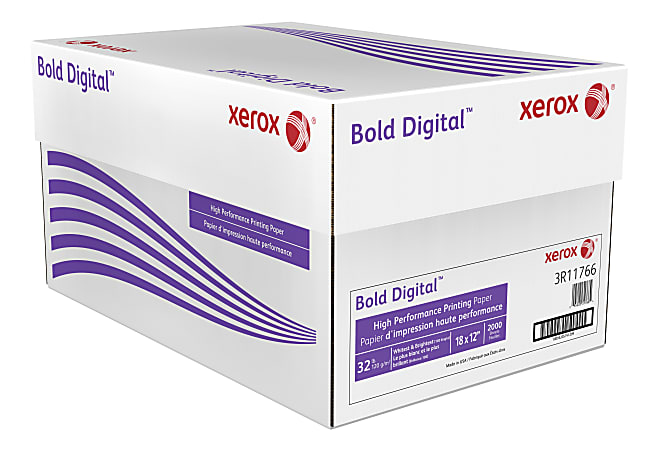 Xerox Bold Digital Printing Paper 4 Reams Tabloid Extra Size 12 x 18 ...