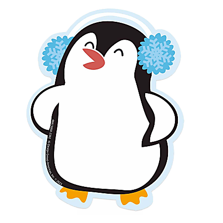 Eureka Paper Cut Outs Winter Penguins 5 12 x 5 12 36 Cut Outs Per Pack ...