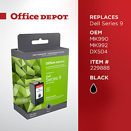 Office Depot Brand Remanufactured Black Ink Cartridge Replacement For ...