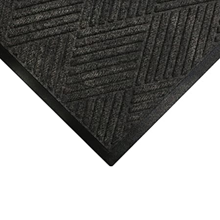 MA Matting WaterHog Diamond Classic Floor Mat 72 x 48 Charcoal - Office ...