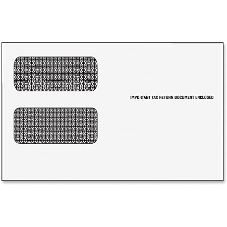 TOPS Double Window Tax Form Envelopes Pack Of 24 - Office Depot