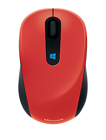 Microsoft Wireless Mouse Red