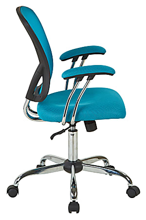 Office Star Avenue Six Juliana Mesh Task Chair BlueSilver - Office Depot