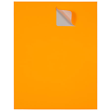 JAM Paper Mailing Address Labels Rectangle 2 x 4 Neon Orange Pack Of ...