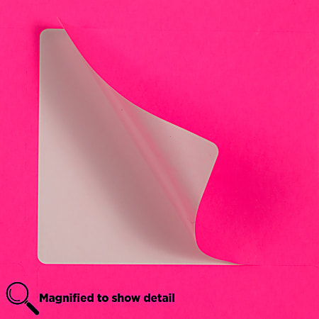 JAM Paper Mailing Address Labels Rectangle 3 13 x 4 Neon Pink Pack Of ...