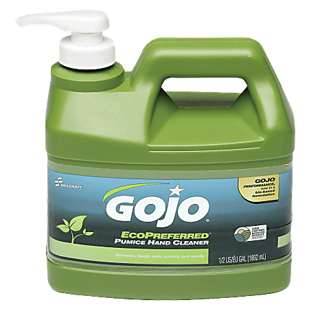 SKILCRAFT GOJO Eco Preferred Pumice Lotion Hand Soap Cleaner Lime Scent ...