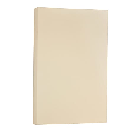 JAM Paper Legal Card Stock Vellum Bristol Ivory Legal 8.5 x 14 67 Lb ...