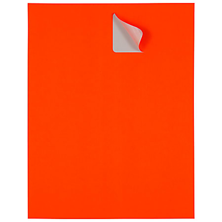 JAM Paper Mailing Address Labels Rectangle 2 x 4 Neon Red Pack Of 120 ...