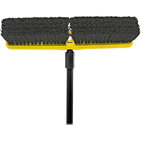 Rubbermaid Commercial Medium Sweep Plastic Foam Block 3 Tampico Bristle ...