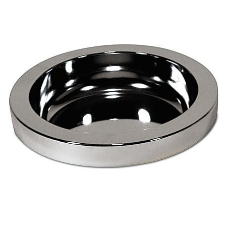 Rubbermaid® Commercial Round Metal Ashtray Top For Smoking Urns, 2 1/4 ...