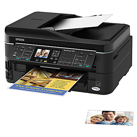 Epson WorkForce 630 Wireless Inkjet All In One Printer Copier Scanner ...