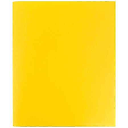 JAM Paper Heavy Duty 2 Pocket Plastic Presentation Folders 9 x 12 ...
