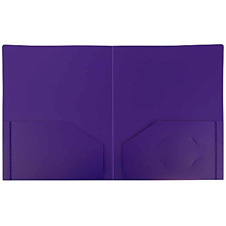 JAM Paper Heavy Duty 2 Pocket Plastic Presentation Folders 9 x 12 ...