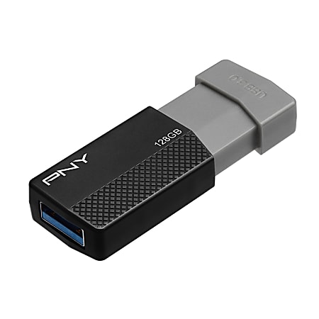 PNY USB 3.0 Flash Drive 128GB Assorted Colors - Office Depot