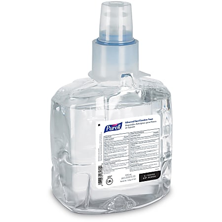 Purell Advanced Instant Hand Sanitizer Foam 1200 mL - Office Depot
