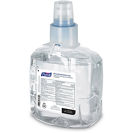 Purell Advanced Instant Hand Sanitizer Foam 1200 mL - Office Depot