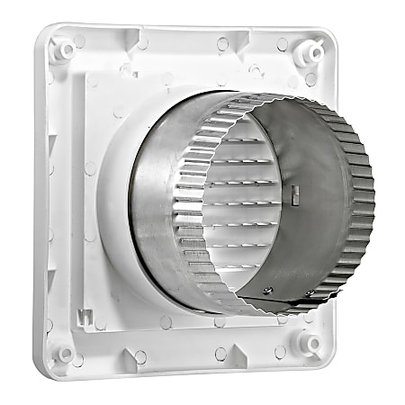 Lambro 4 In. Plastic Fresh Air Intake Vent with Mini Louvers Removable ...