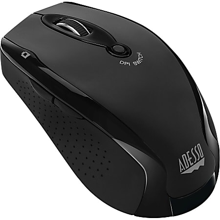 Adesso iMouse M20B Wireless Ergonomic Optical Mouse Optical Wireless 30 ...
