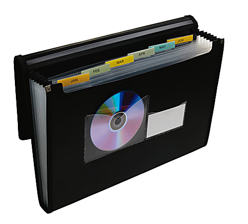 Office Depot Brand Polypropylene Expanding File 13 Pocket Expansion 3 ...