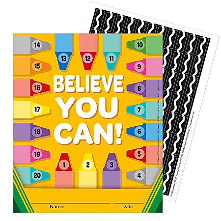 Eureka Mini Reward Charts With Stickers Crayola 36 Per Pack Set Of 3 ...