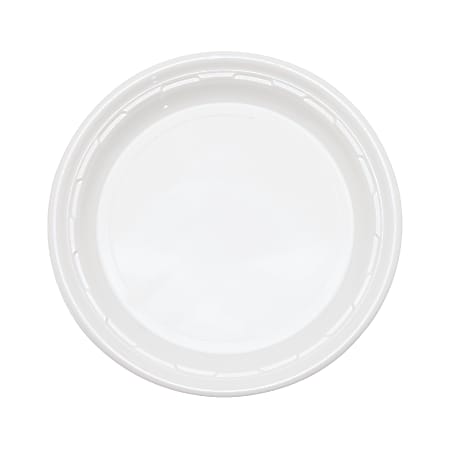 Dart Famous Service Impact Plastic Dinnerware White Glossy Polystyrene ...