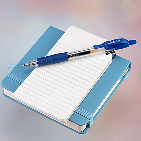 Pilot G2 Retractable Gel Pens Extra Fine Point 0.5 mm Clear Barrels ...
