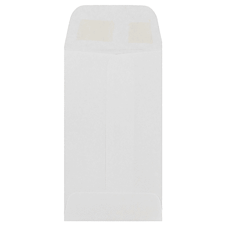 JAM PAPER 3 Coin Business Commercial Envelopes 2 12 x 4 14 White Pack ...