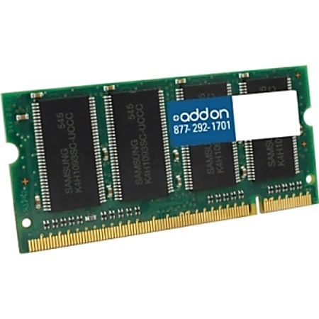 AddOn AA160D3SL4G x1 JEDEC Standard 4GB DDR3 1600MHz Unbuffered Dual Rank 1.35V 204 pin CL11 ...