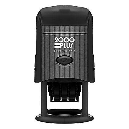 Custom 2000 Plus PrintPro Self Inking Date Stamp Light Duty R30DCircle ...