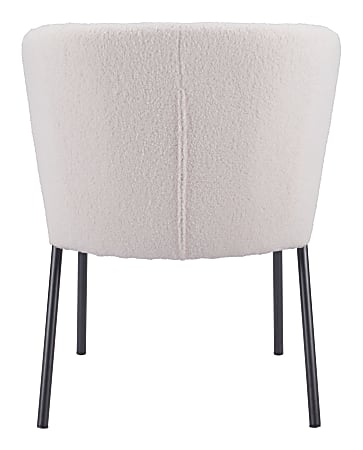 Zuo Aimee Dining Chairs Cream Set Of 2 Chairs - Office Depot