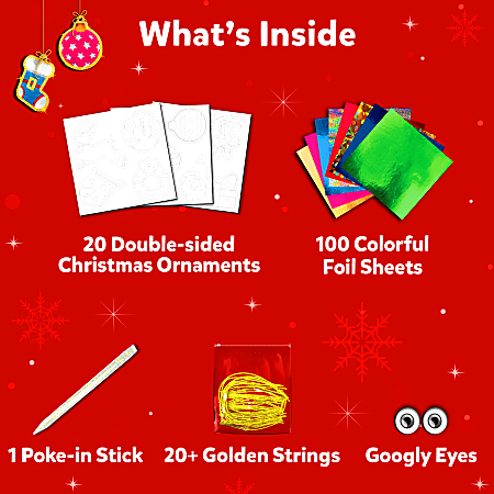 Skillmatics Foil Fun Ornaments Kit - Office Depot