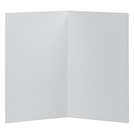 JAM Paper Blank Cards 3 12 x 4 78 Fold Over White Pack Of 100 - Office ...