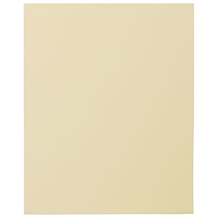 JAM Paper Blank Fold Over Cards 4 38 x 5 716 Ivory Pack Of 100 - Office ...