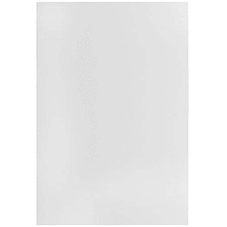 JAM Paper Note Cards Fold Over 4 58 x 6 14 White Pack Of 25 - Office Depot