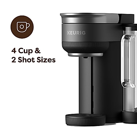 Keurig K Crema Single Serve Coffee Maker Black - Office Depot