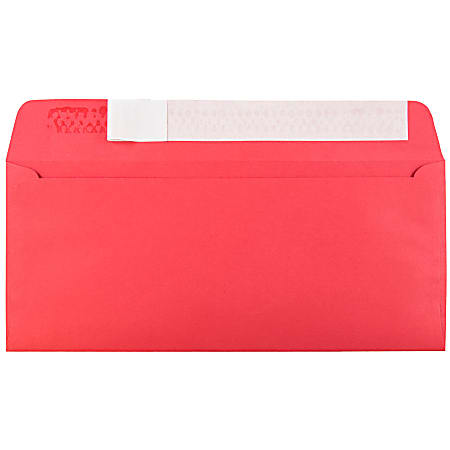 JAM PAPER 10 Business Colored Envelopes With Peel And Seal Closure 4 18 ...