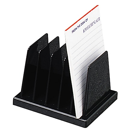 OIC Compact Desk Sorter Black - Office Depot