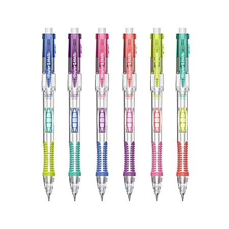 Paper Mate Clearpoint Mechanical Pencil Break Resistant Color Block ...