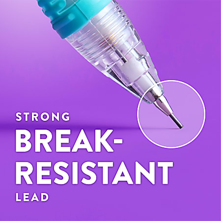 Paper Mate Clearpoint Mechanical Pencil Break Resistant Color Block ...