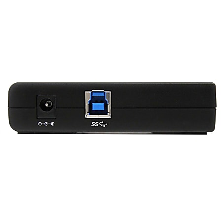 StarTech.com 4 Port Black SuperSpeed USB 3.0 Hub - Office Depot