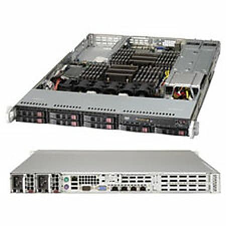 Supermicro SuperServer 1027R WRFT Barebone System 1U Rack mountable ...