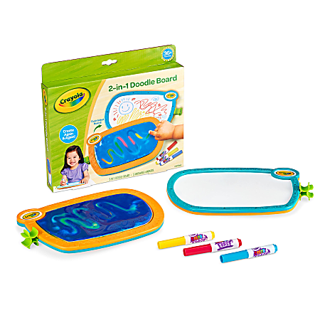 Crayola Young Kids Double Doodle Board - Office Depot