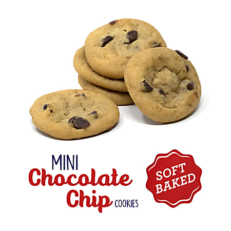 Pillsbury Soft Baked Mini Chocolate Chip Cookies 1.5 Oz Pack Of 28 ...