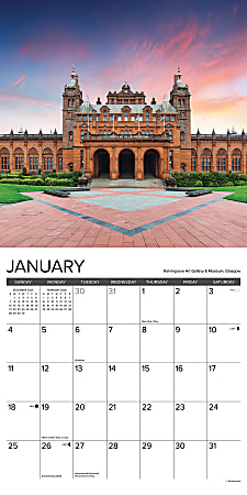 2026 Willow Creek Press Scenic Monthly Wall Calendar 12 x 12 Scotland ...